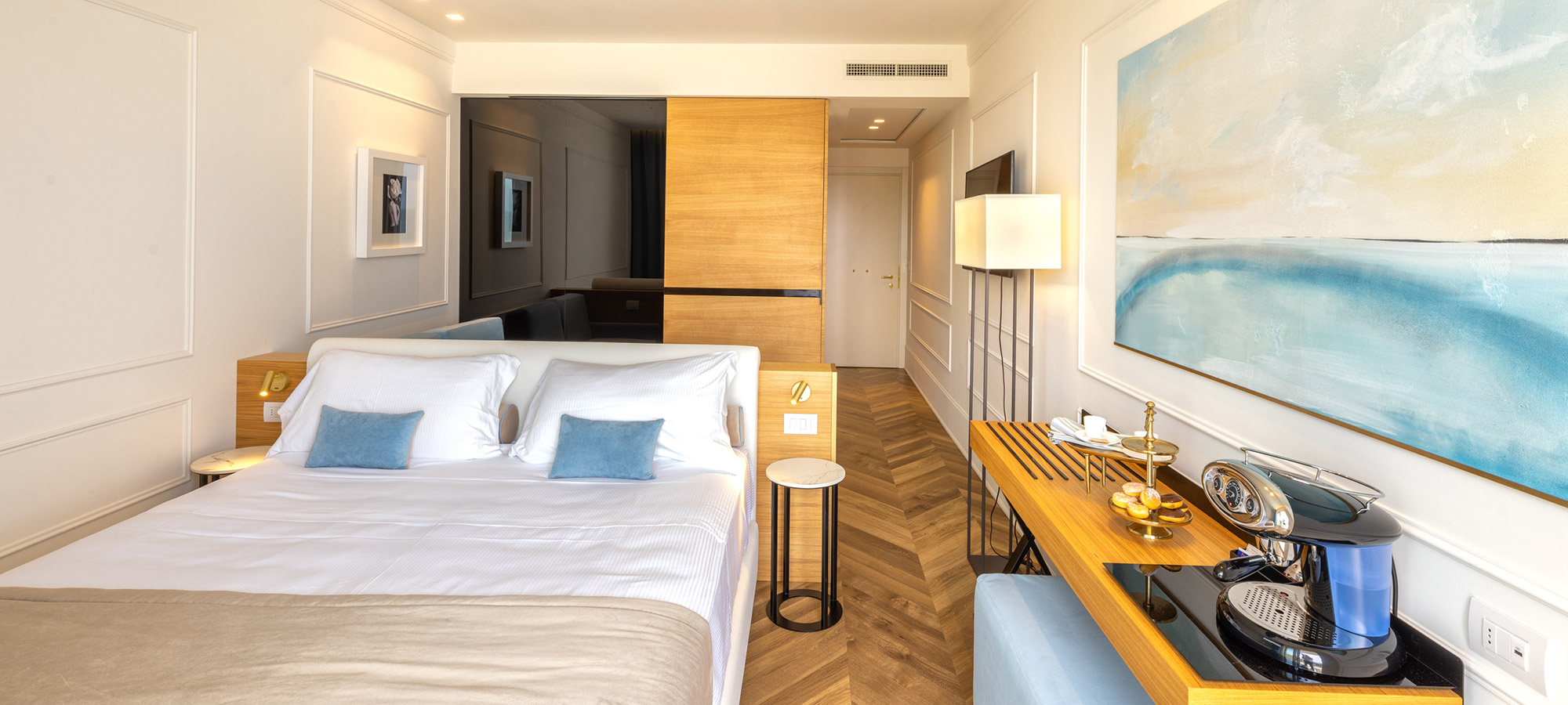 Camera con vista mare in Hotel 4 Stelle Riccione - Hotel Abner's